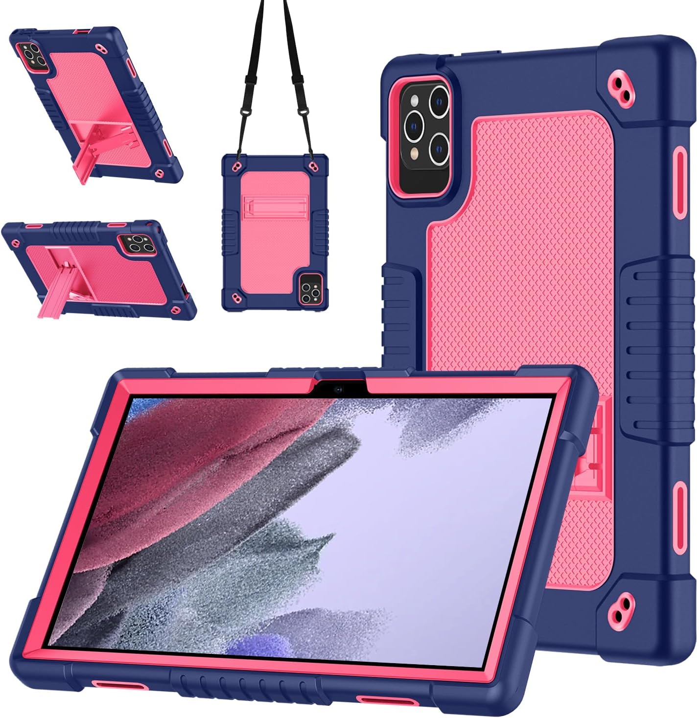 Amazon.com: FIEWESEY for MEIZE D115 Tablet Case,for KADYBE D115 10.1 inch case Shoulder Strap ...