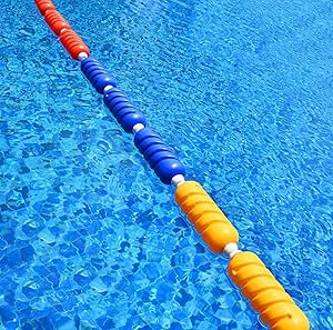 Amazon.com: Innovz Pool Safety Rope with Floats 18 Ft 30 Ft 65 Ft 75 Ft ...