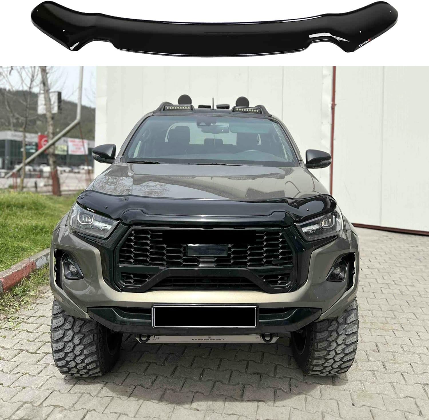 Amazon.com: IKC Store for Toyota Hilux 2020 2021 2022 2023 2024 Bonnet ...
