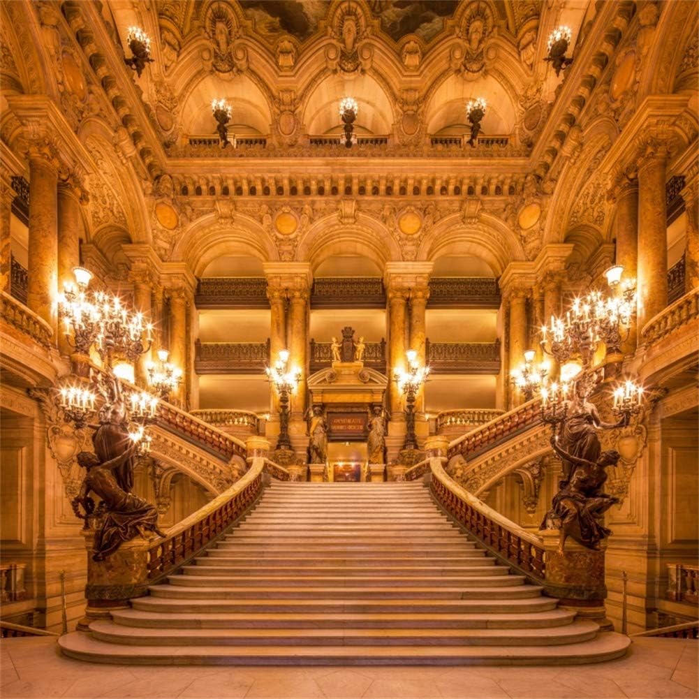 Amazon.com : Yeele 6x6ft Paris Opera Theatre Backdrop for Photography ...