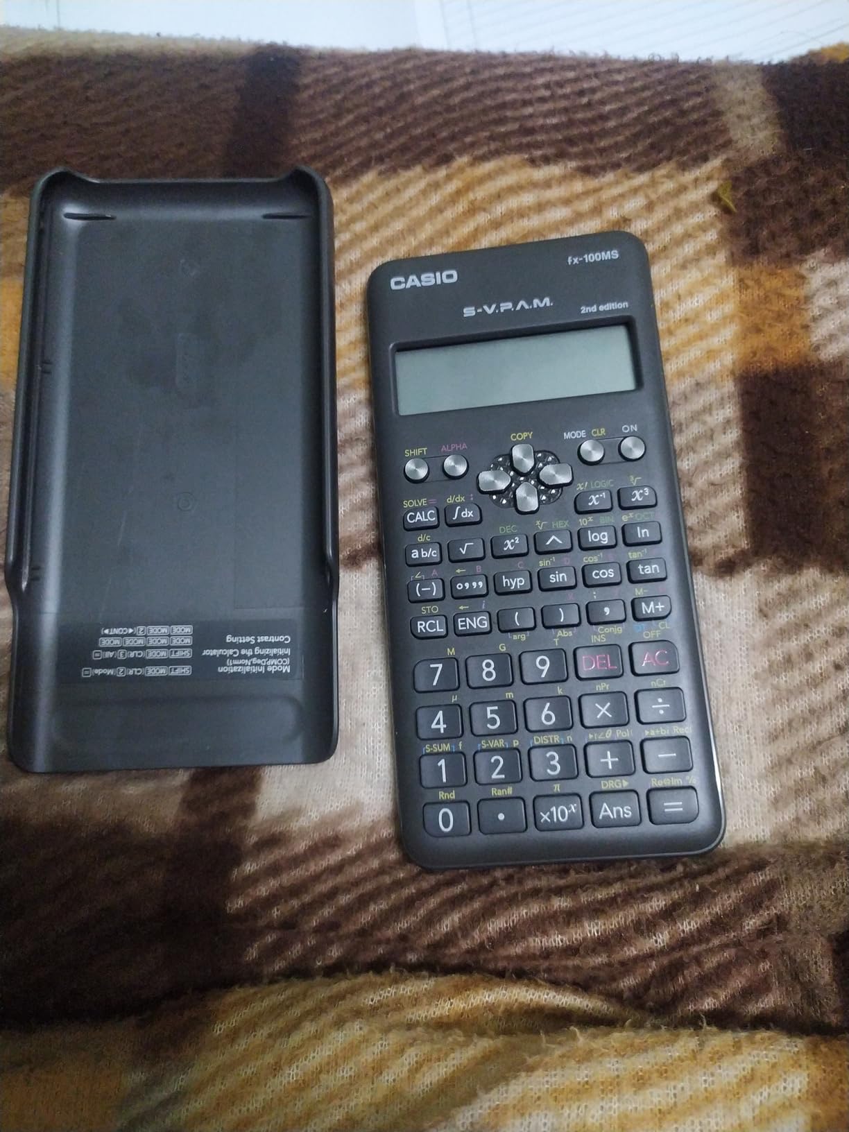 Casio FX-100MS 2nd Gen Non-Programmable Scientific Calculator, 300 ...