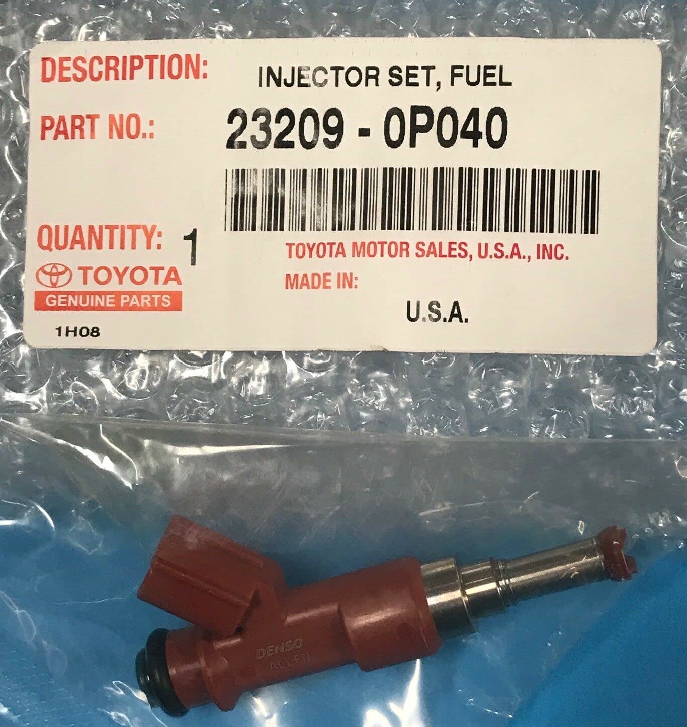 Amazon.com: Toyota 23209-0P040 Fuel Injector : Automotive
