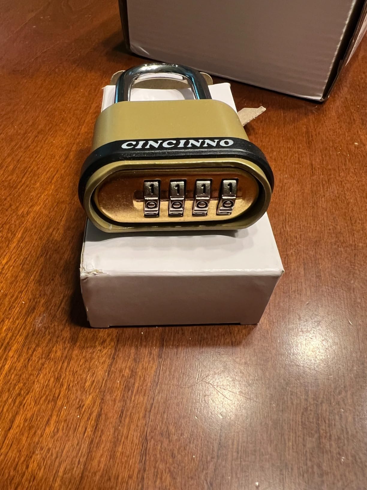 $9/mo - Finance Heavy Duty Combination Lock, 4-Digit Combo Lock with ...