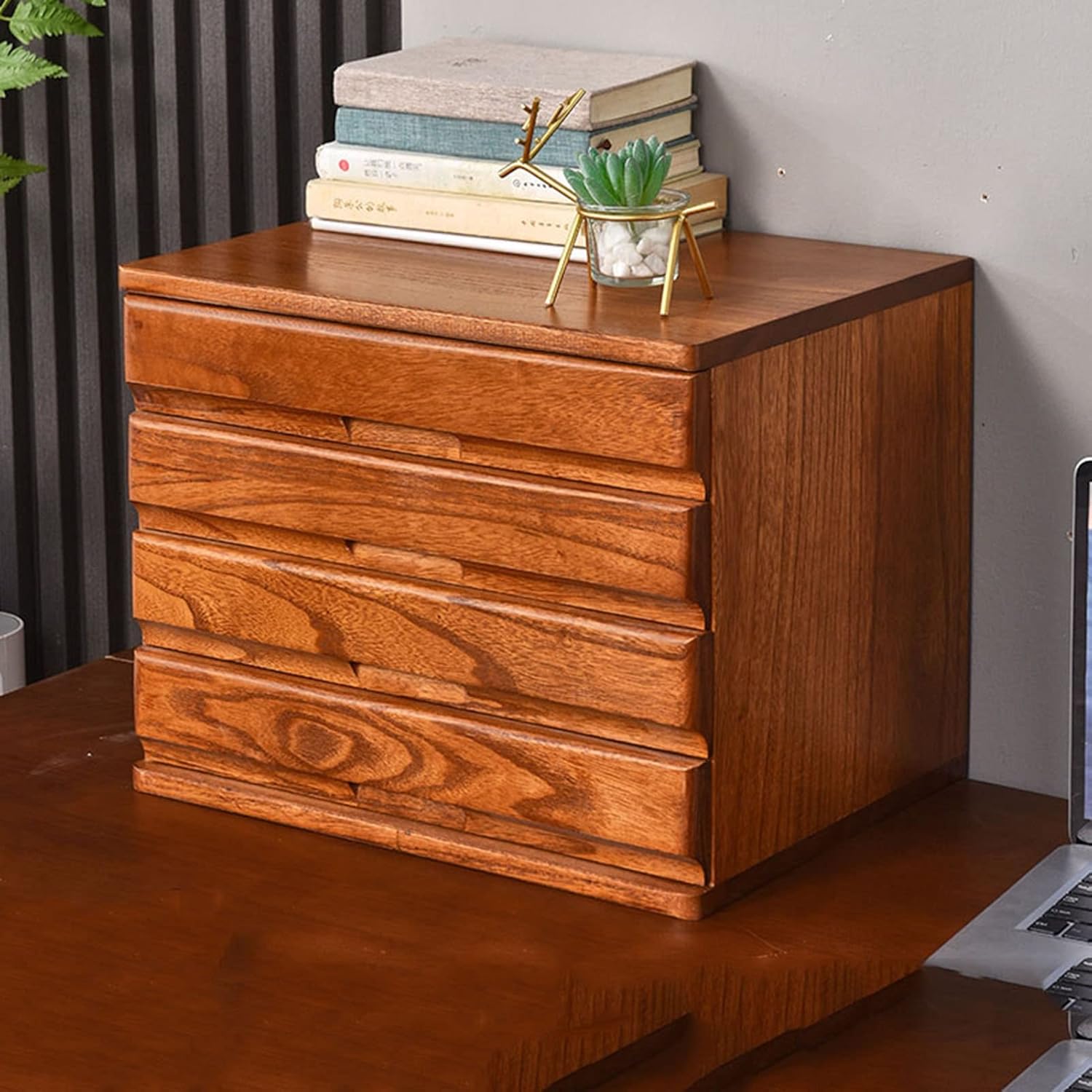 Amazon.com: BIZOLE Multilayer Desktop Organizer Storage Box with ...