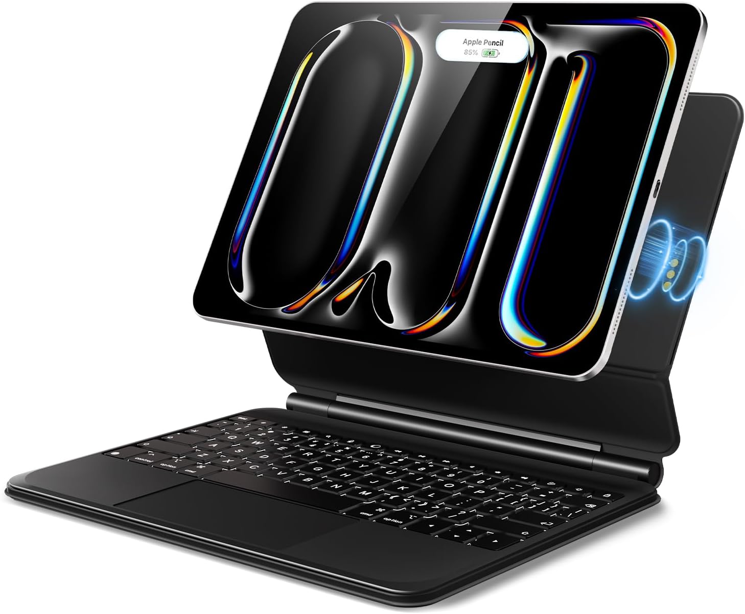 Amazon.com: NAKUXOP ipad Magic Keyboard for iPad Pro 11 inch (M4) 2024 ...