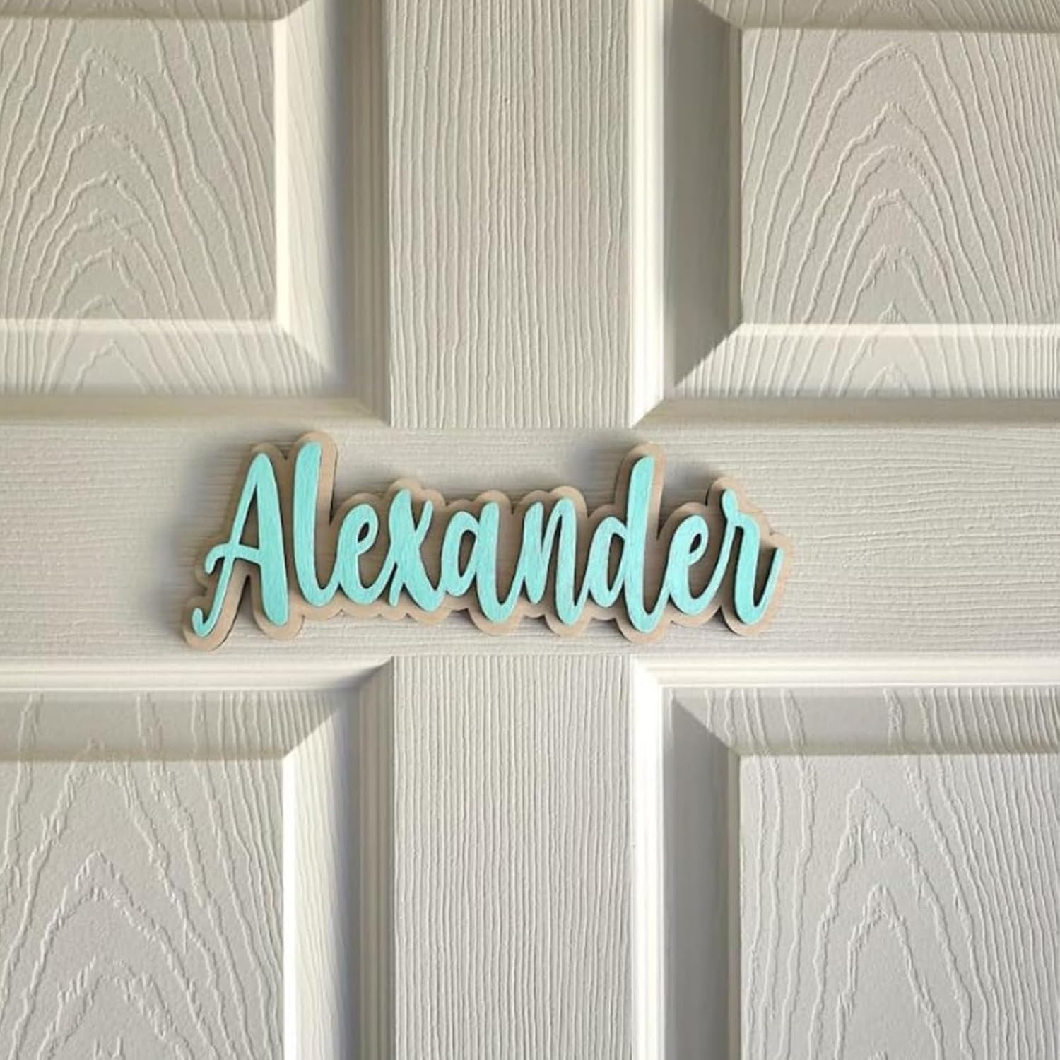 Amazon.com: Personalized Kids Door Sign, Custom Name and Color Kids ...