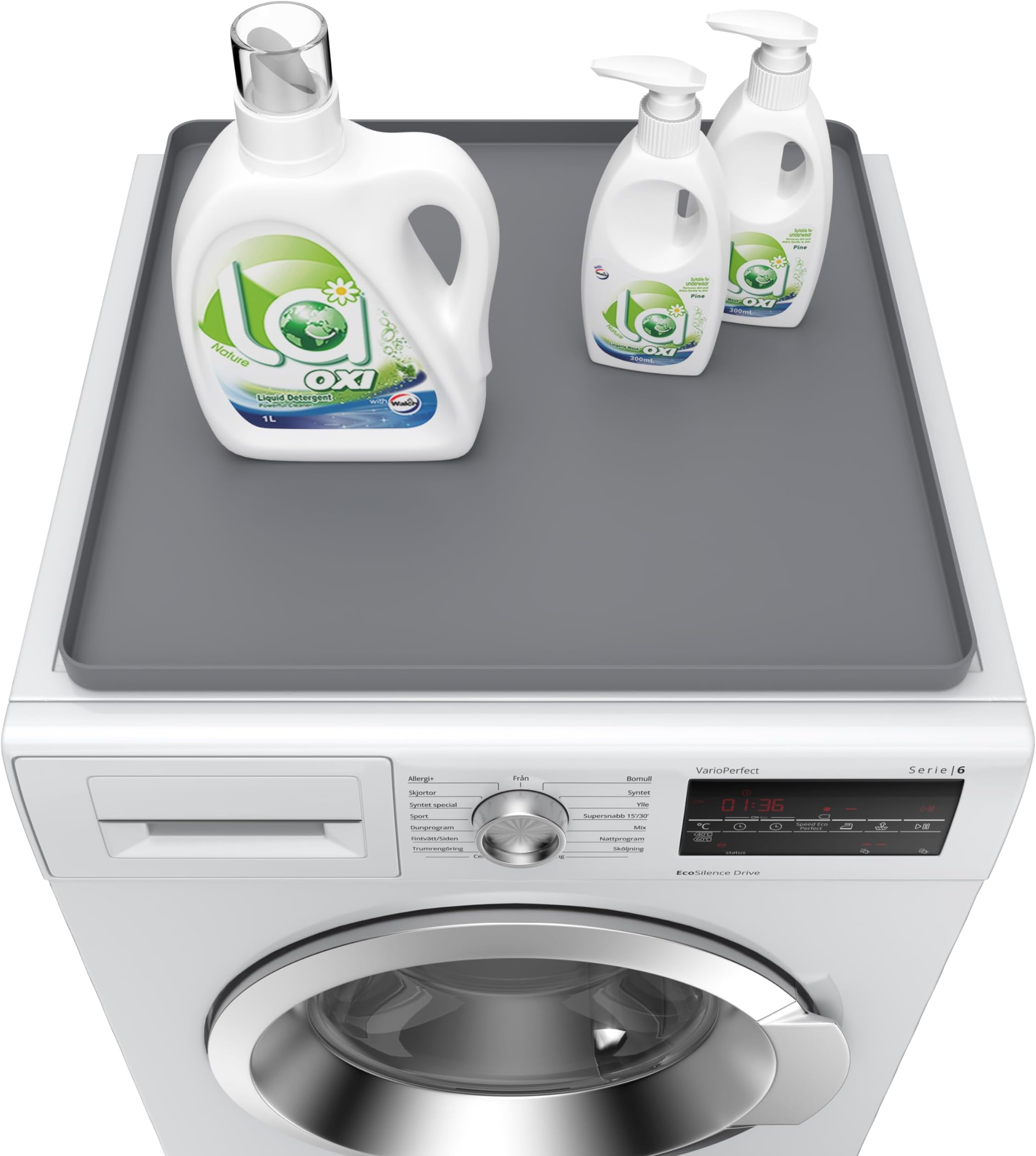 Amazon.com: Washer and Dryer Top Protector, 24 x 24 Inch Slicone Mat ...