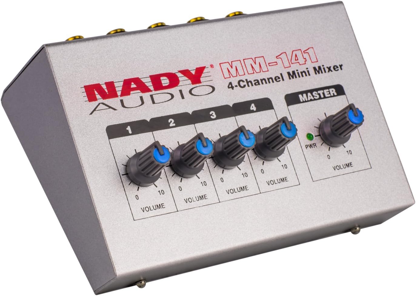 Amazon.com: Nady MM-141 4-Channel mono unbalanced Mini Mixer – ¼ ...