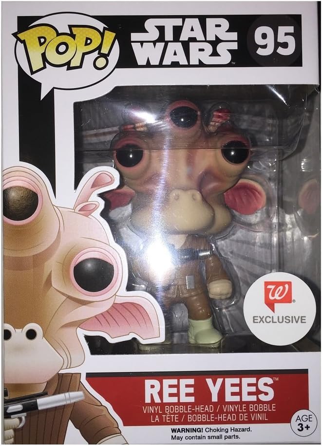 Amazon.com: Pop! Star Wars Ree Yees Exclusive #95 Vinyl Bobble Head ...