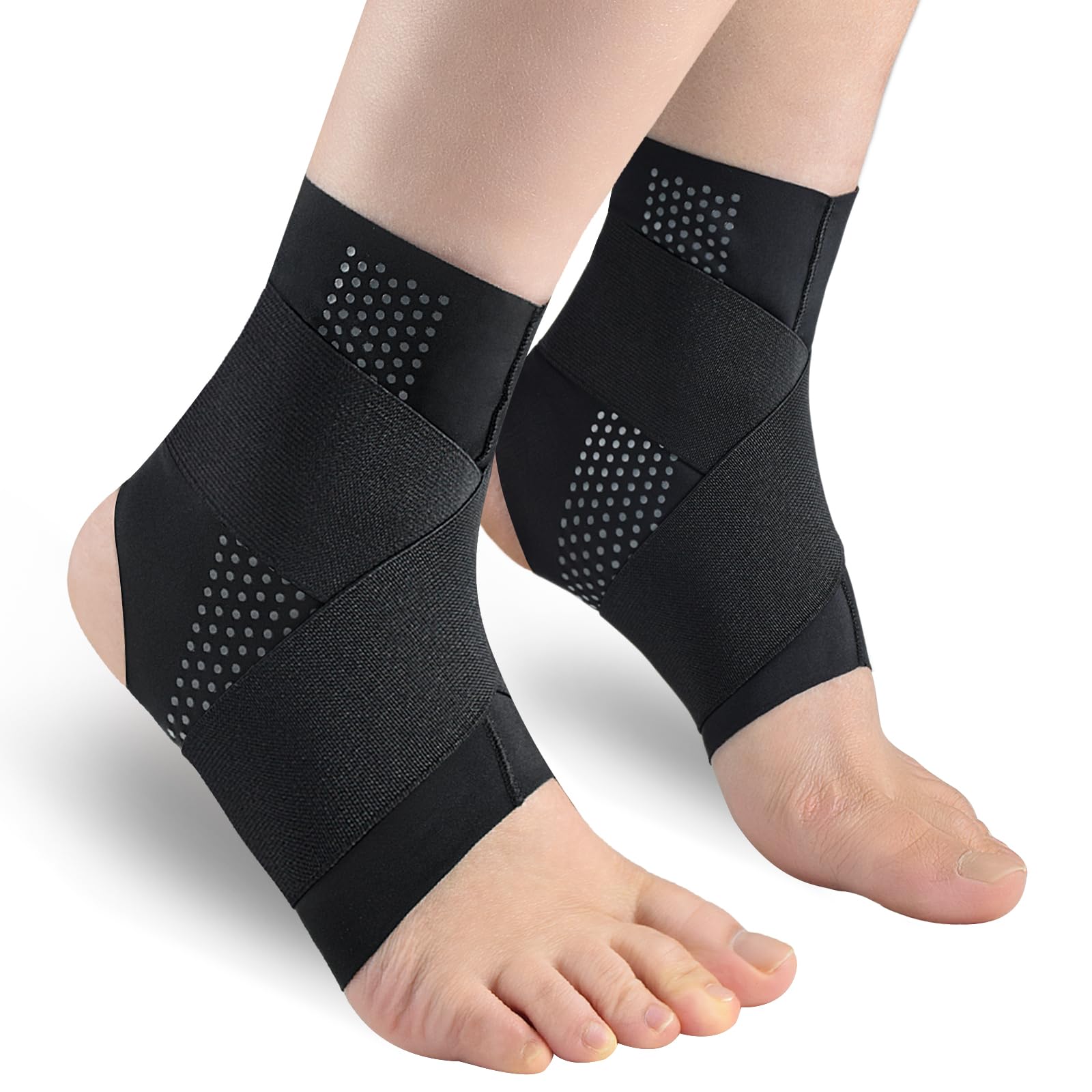 Snapklik.com : Seektop Ankle Brace 2 Pack Plantar Fasciitis Relief