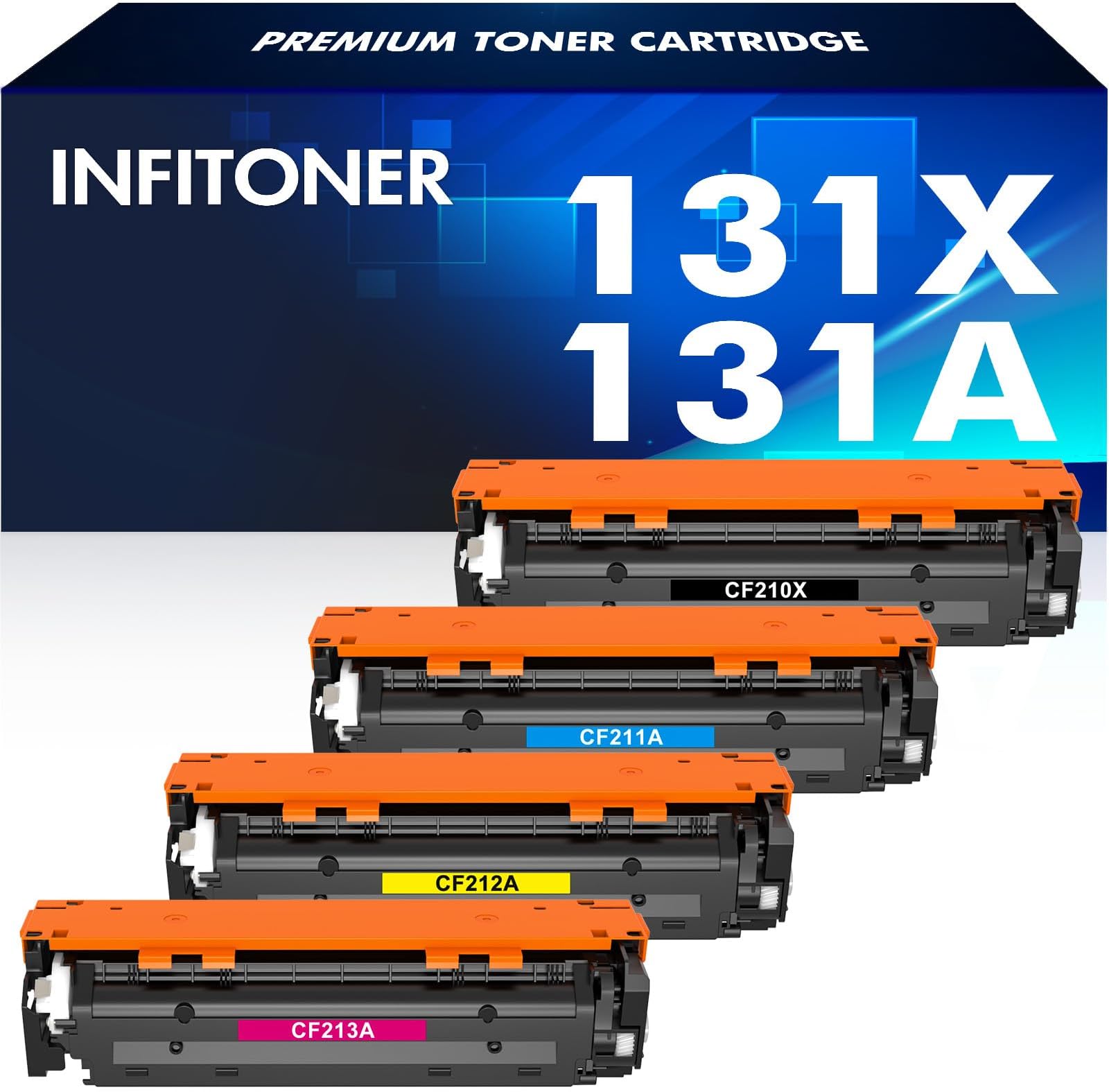 HP 131A (CF210A) Original Toner (für HP LaserJet Pro 200 Color M251 ...