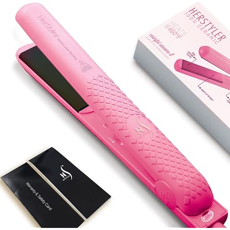 Amazon.com : Herstyler Superstyler Onyx Ceramic Flat Iron, Ceramic Hair ...