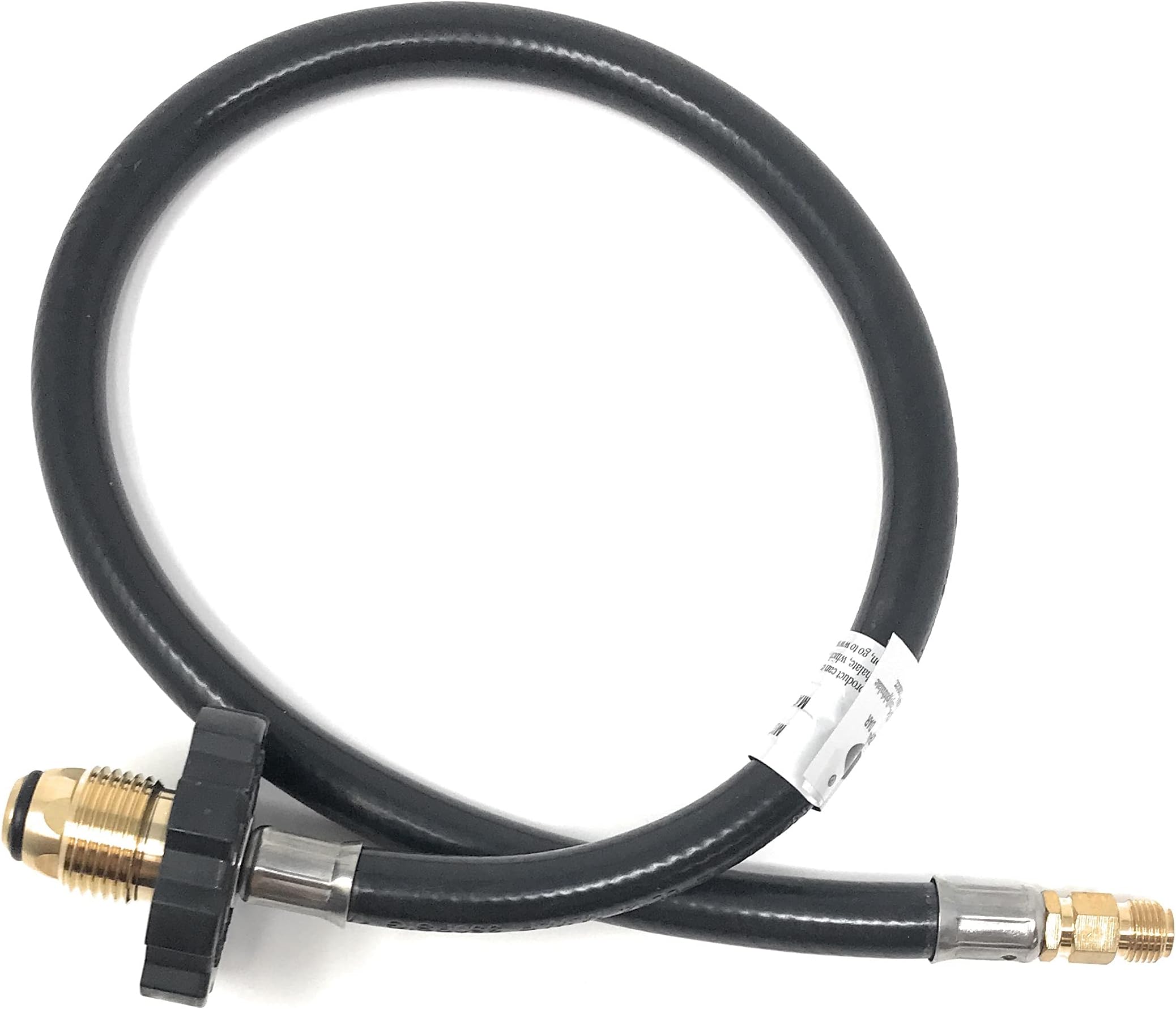 Amazon.com : 2' LP Propane Gas Hose Assembly Pig Tail Soft Nose POL x 7 ...