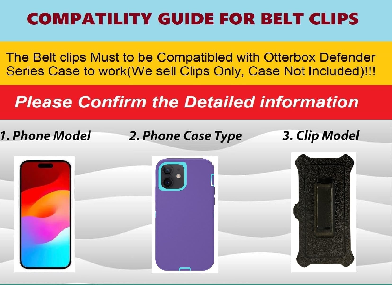 Otterbox Defender Replacement Belt Clip Holster For Iphone IPhone 14