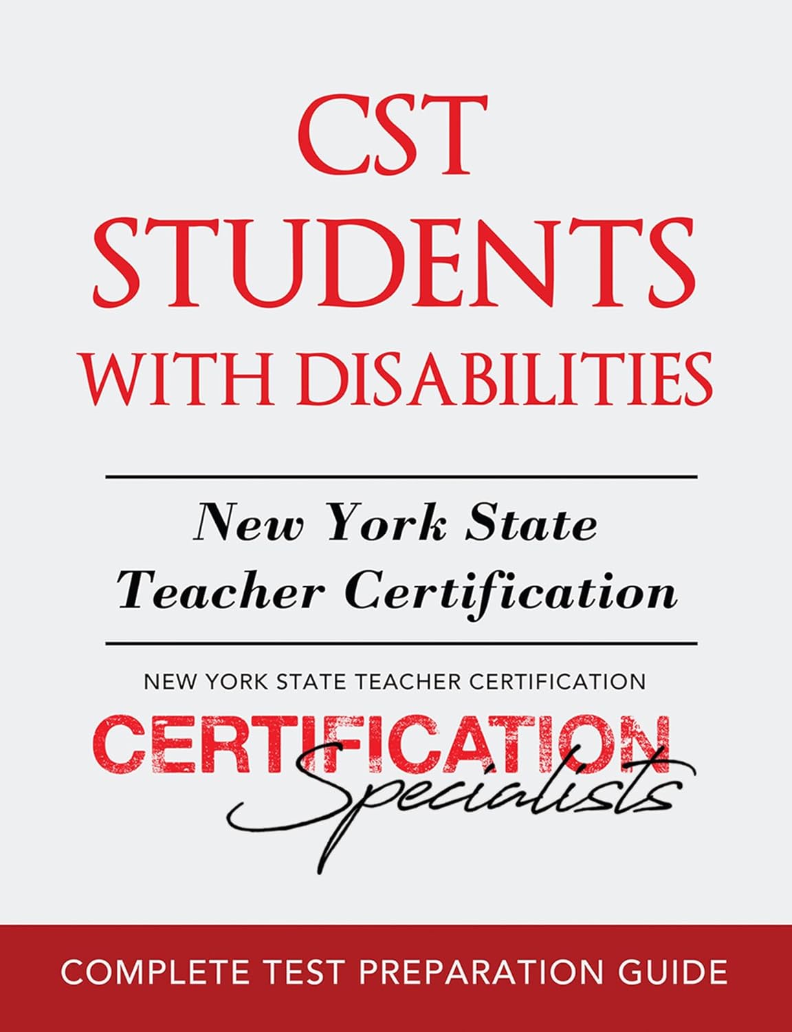 Amazon.com: CST Students with Disabilities: New York State Teacher ...
