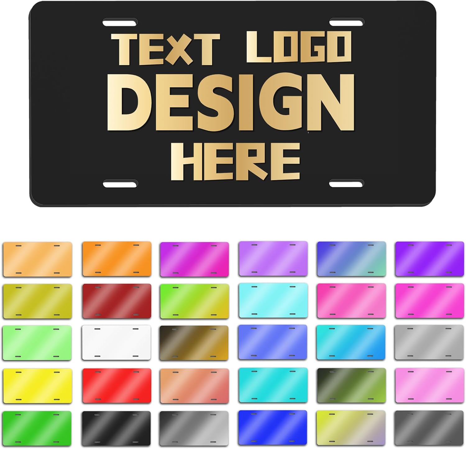 Amazon.com: Custom License Plate for Front of Car Personalized Front ...