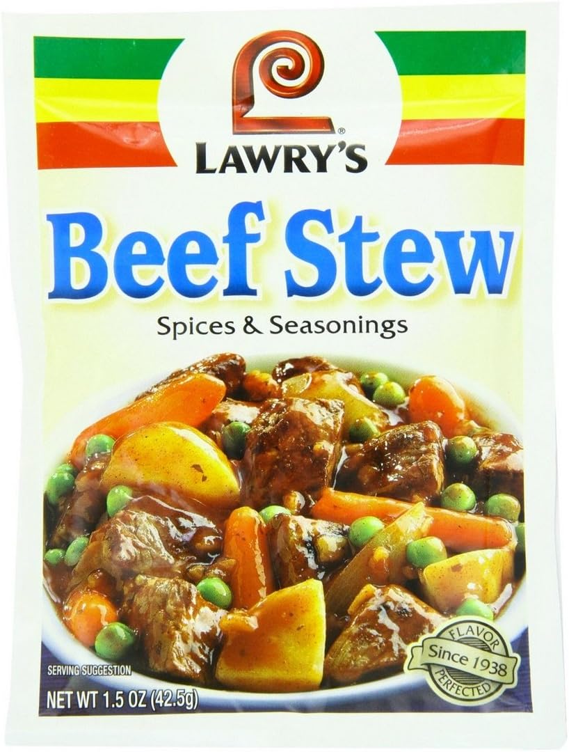 Amazon.com : Crockery Gourmet Seasoning Mix for Beef, 2.5-Ounce Packets ...