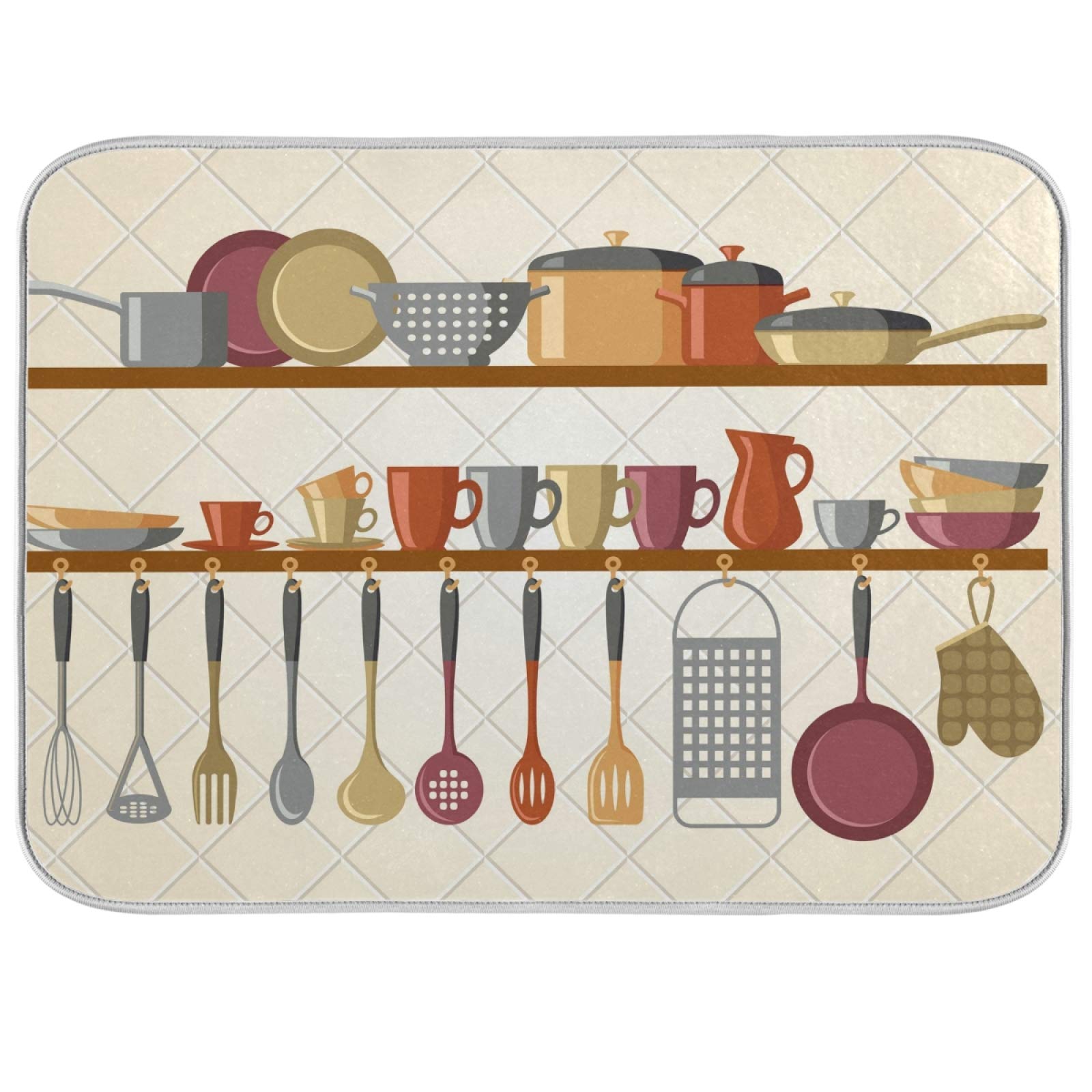 Drying Dishes Clipart