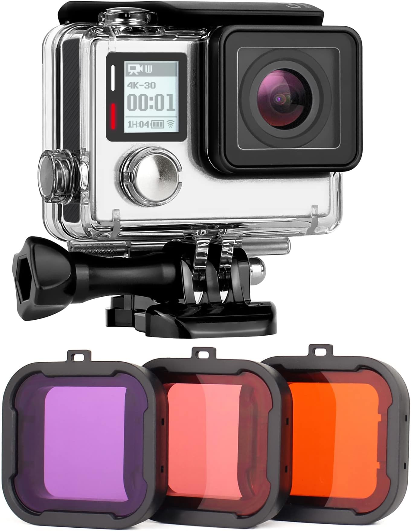Amazon.com : Suptig BacPac Backdoor Compatible for GoPro Hero4 Silver ...