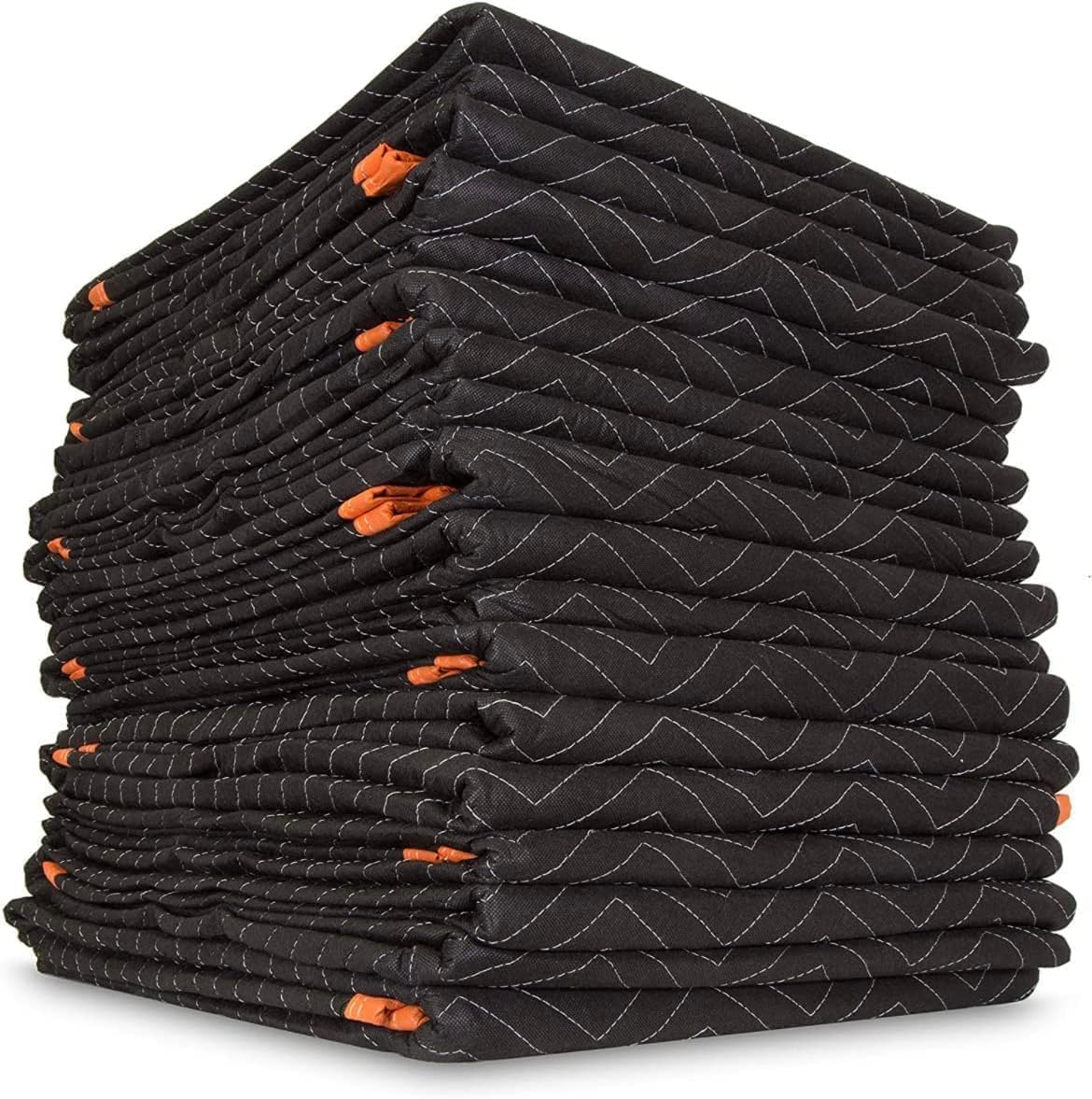 Amazon.com: Uboxes 3 Pack Grey Textile Moving Blankets 54 x 72 ...