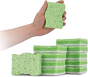 Amazon.co.jp: Kitchen Sponges Foaming Dish Sponges Easy to Clean ...