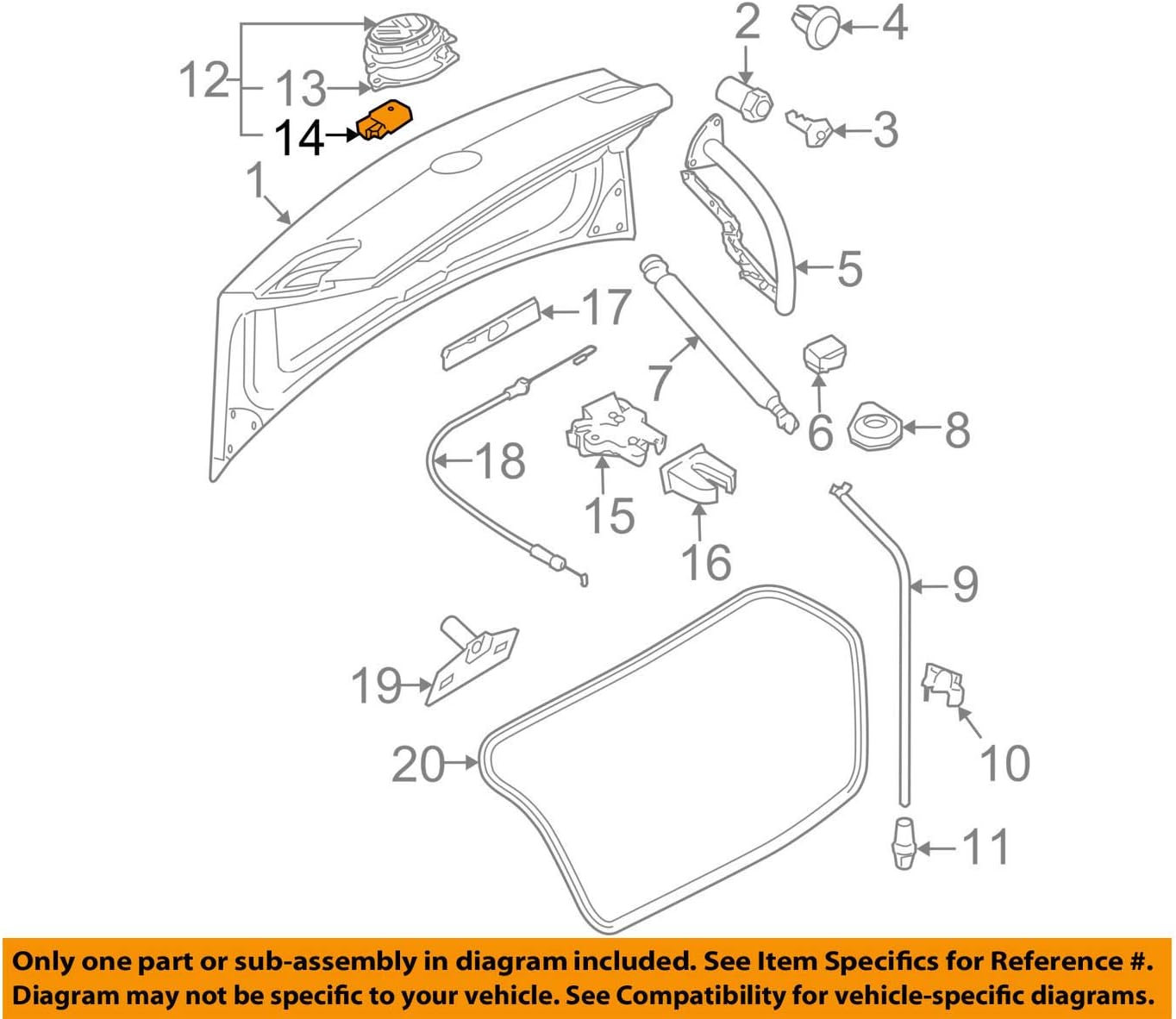 VOLKSWAGEN 1K0962103 GENUINE OEM MICROSWITCH : Amazon.co.uk ...