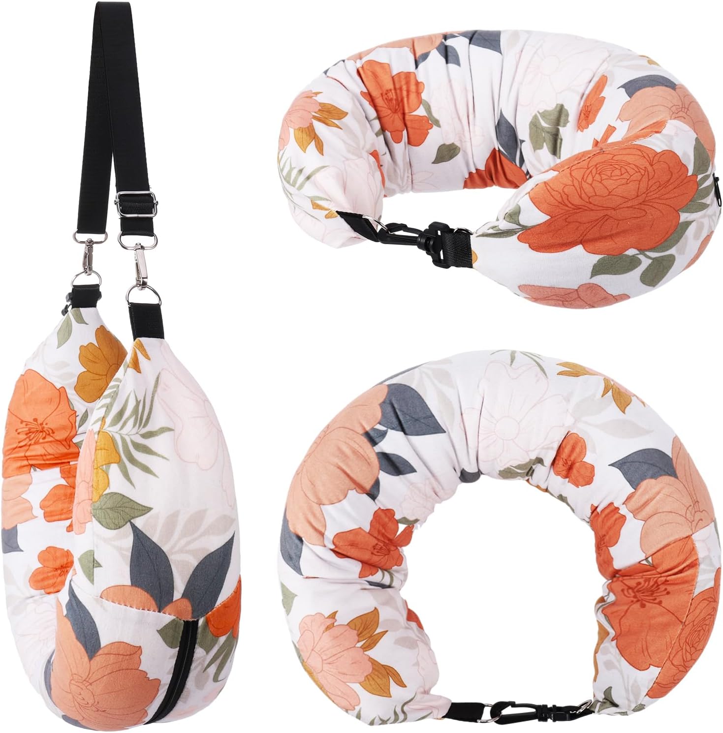 Amazon.com: XLSXEXCL Stuffable Travel Pillow, Stuffable Neck Pillow for ...