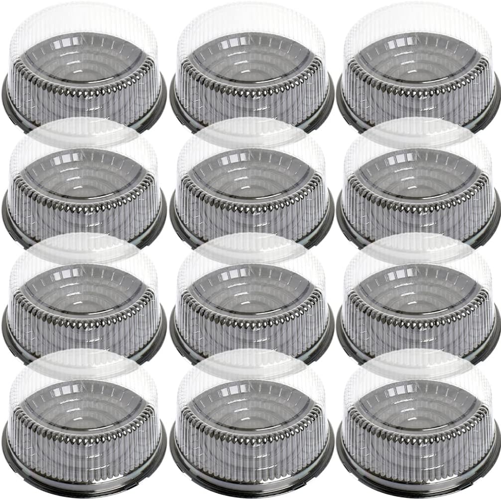 Amazon.com: Kichvoe 20Pcs Round Cake Boxes with Lids Packing Box Cake ...