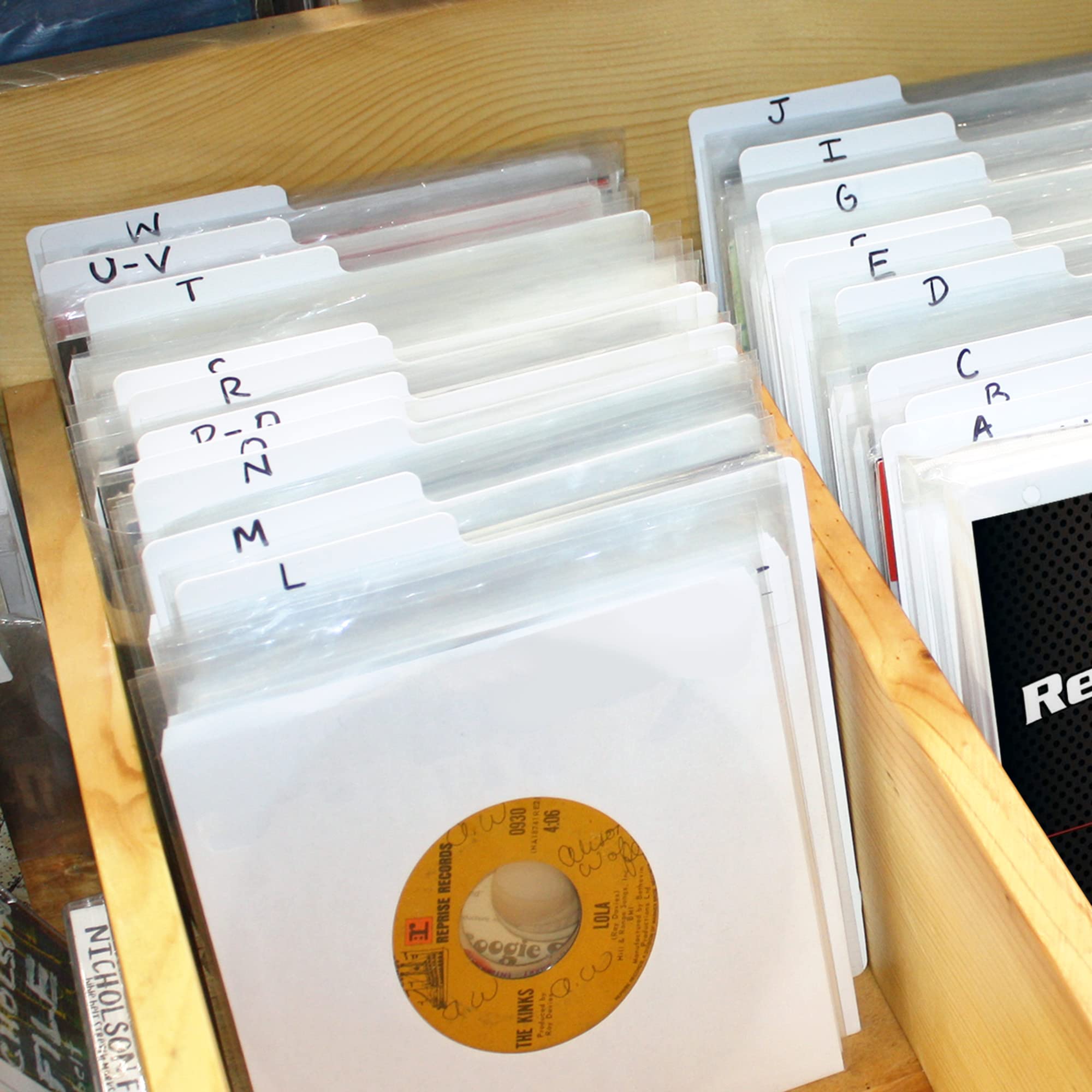 Snapklik.com : BCW 45 RPM Record Dividers