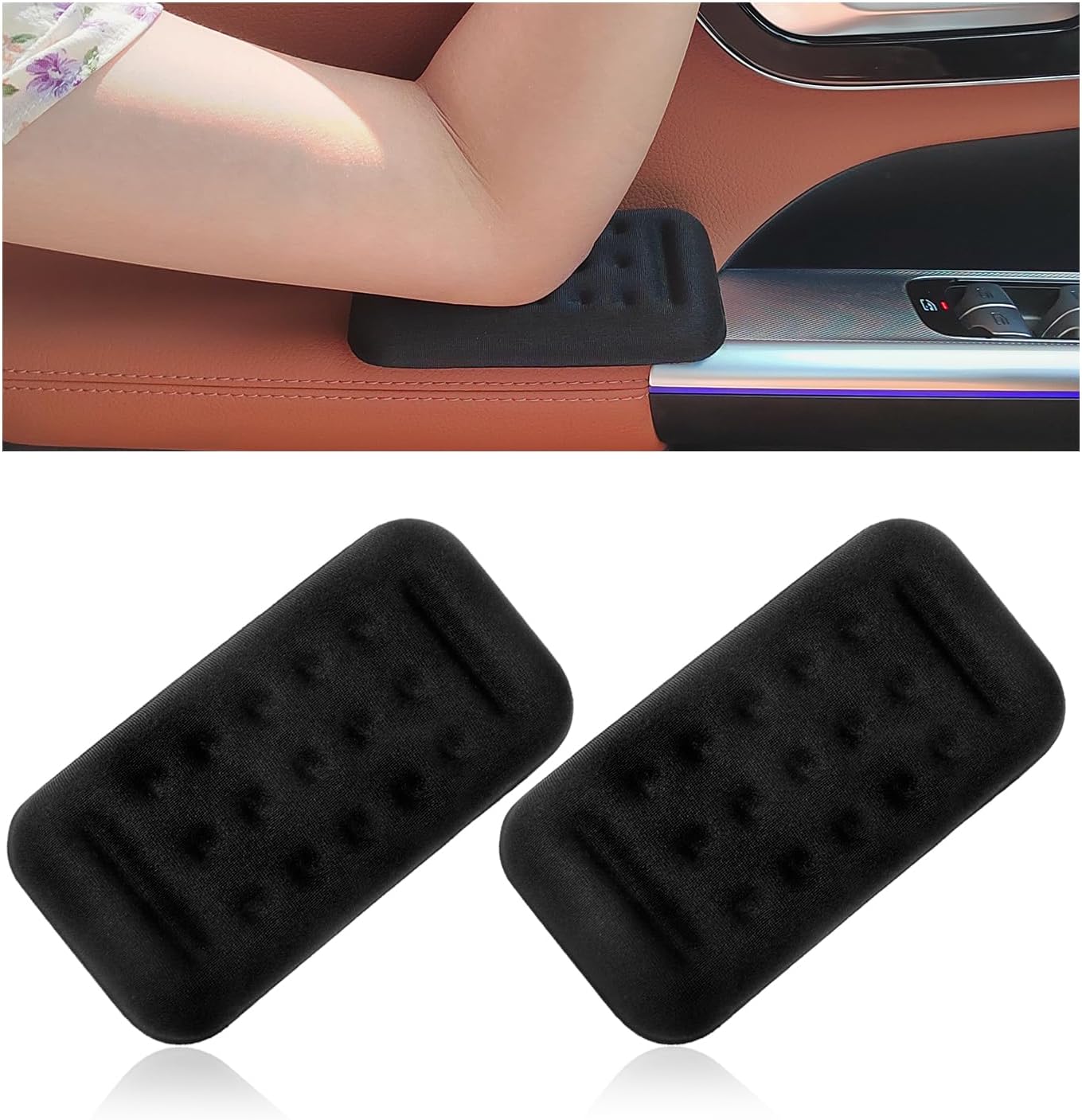Amazon.com: KIFIDAN 2PCS Arm Rest Elbow Pads for Car,Cosy Car Armrest ...