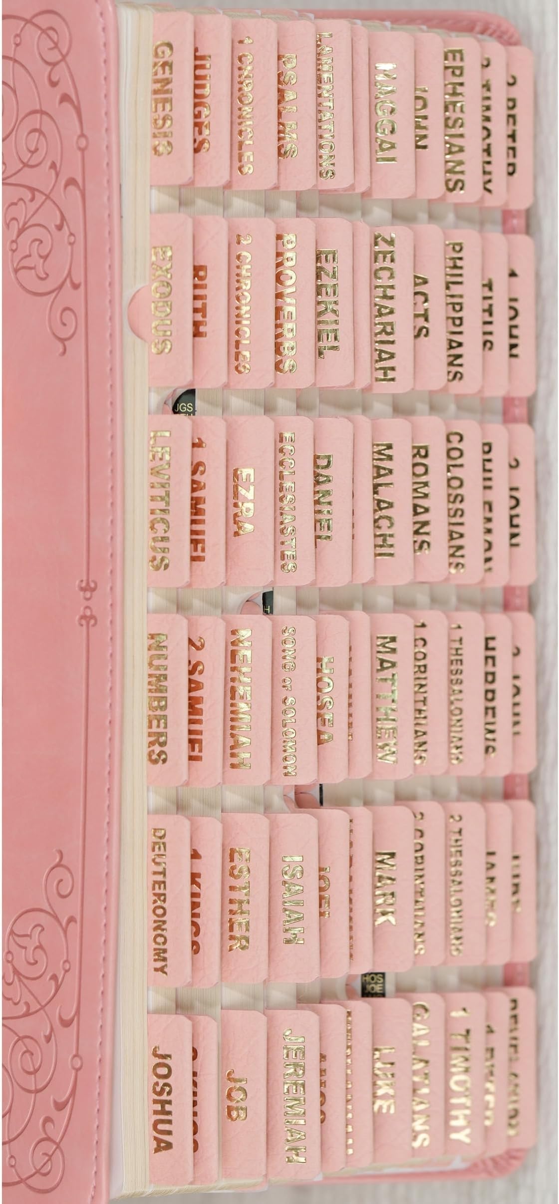 Amazon.com : Bible Index Tabs New & Old Testament Tabs Matte Laminated ...