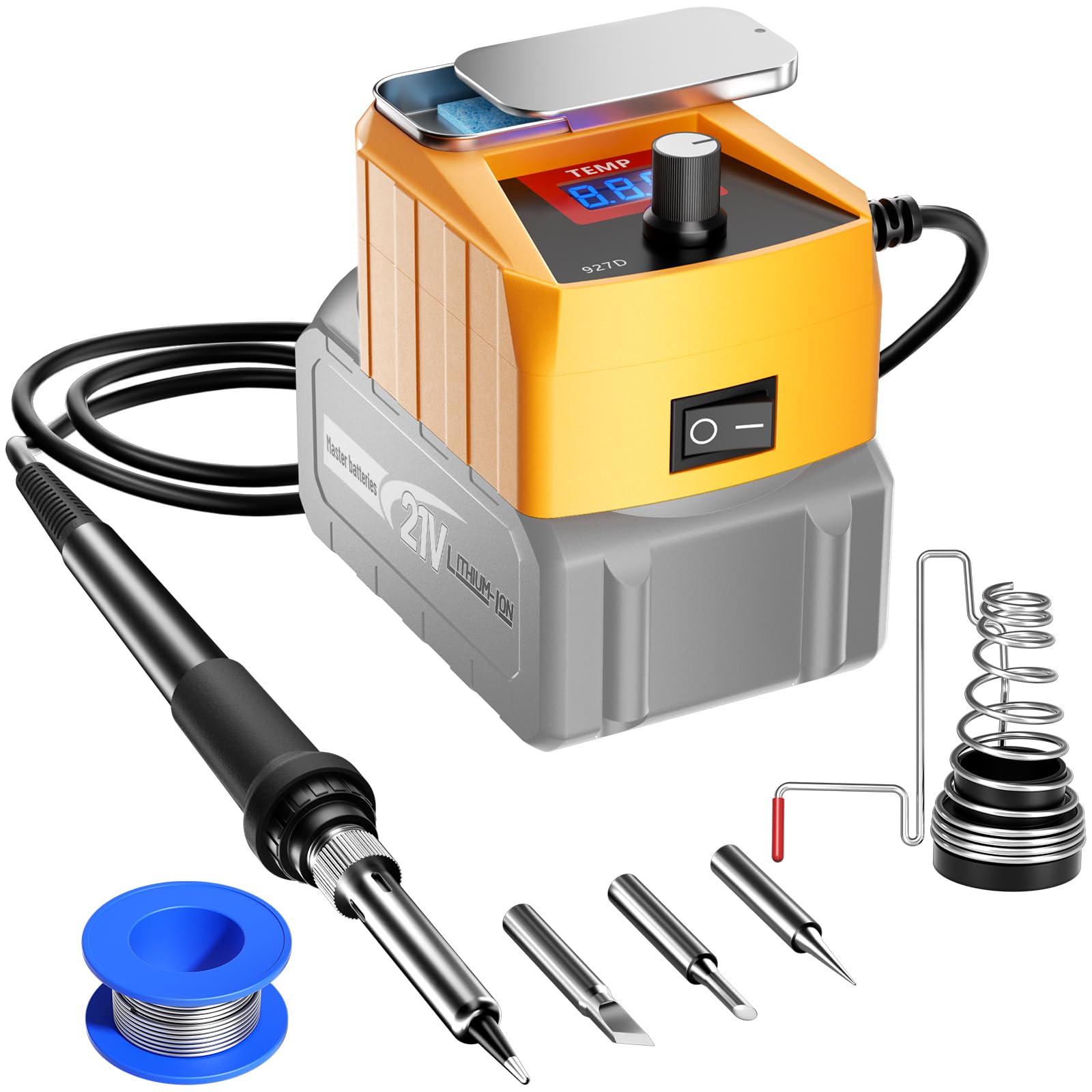 Cordless Soldering Iron Compatible with Makita Battery 18/20V Max ...