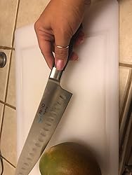 Amazon.com: MAC Knife Professional series 8" Chef's knife w/dimples MTH ...