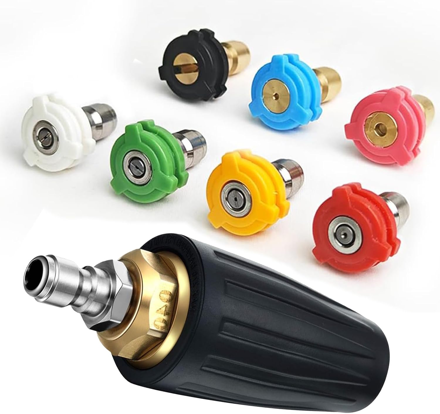 Amazon.com: Pressure Washer Rotating Turbo Nozzle for Pressure Washer ...