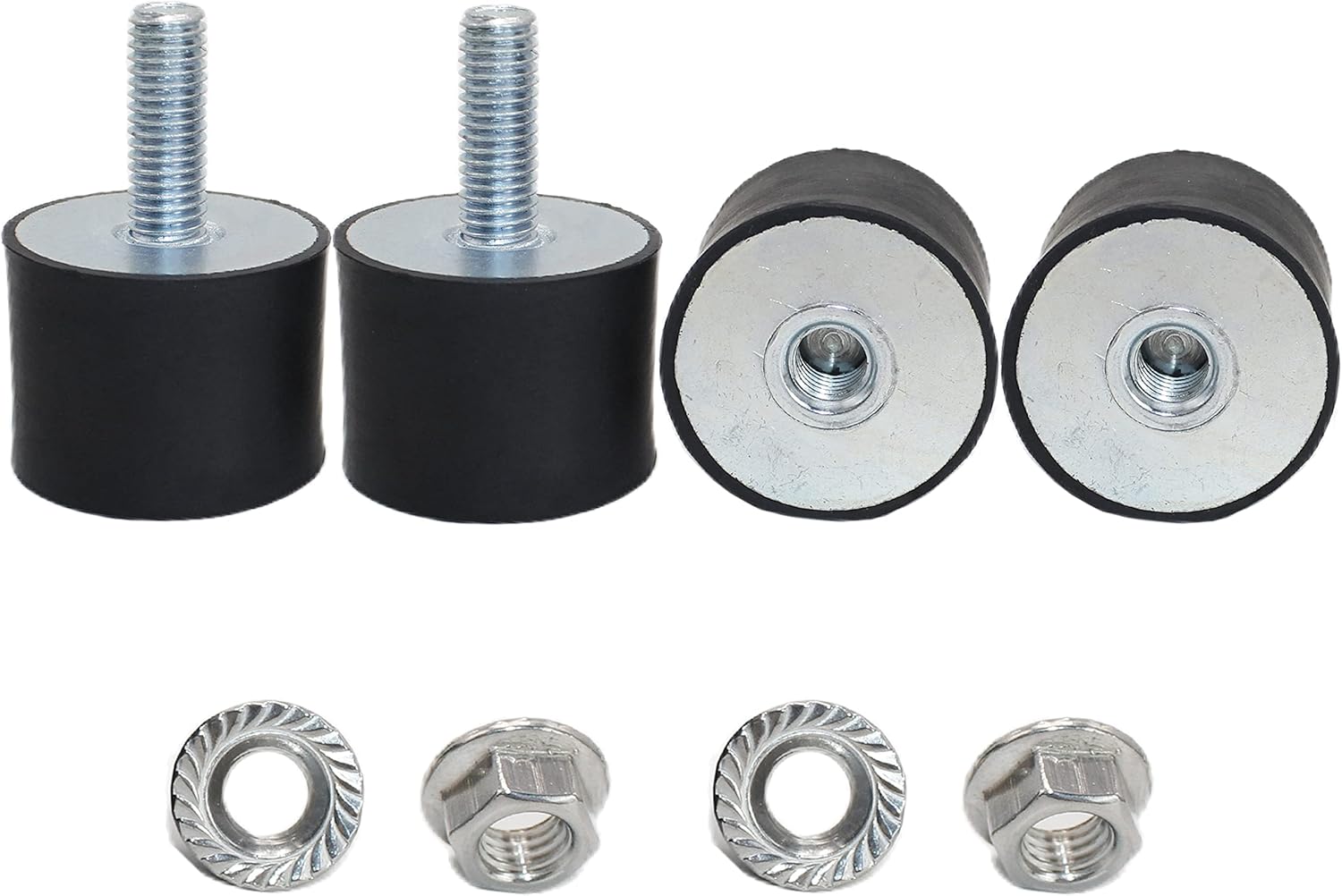 Amazon.com: M10 Rubber Studs Shock Absorber Anti-Vibration Isolator ...