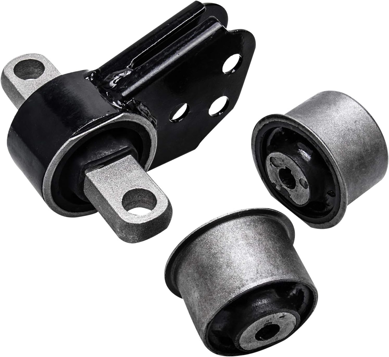 Front Differential Mount Set Bushing Bracket Compatible with 2005 2006 ...