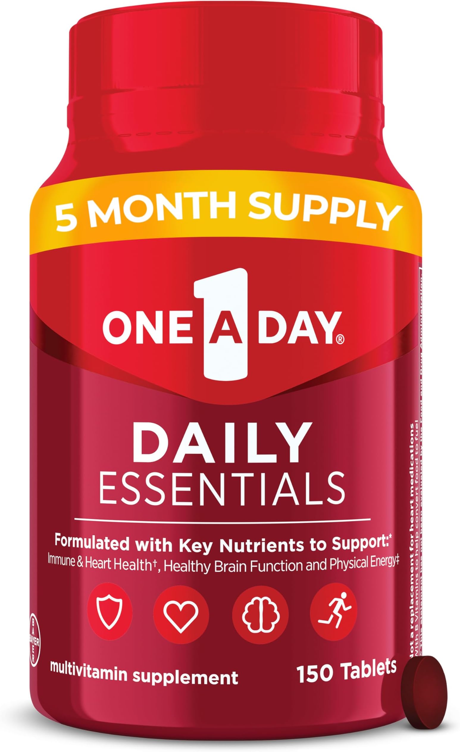 Amazon.com: One A Day Energy Daily Essentials Multivitamin, Energy ...