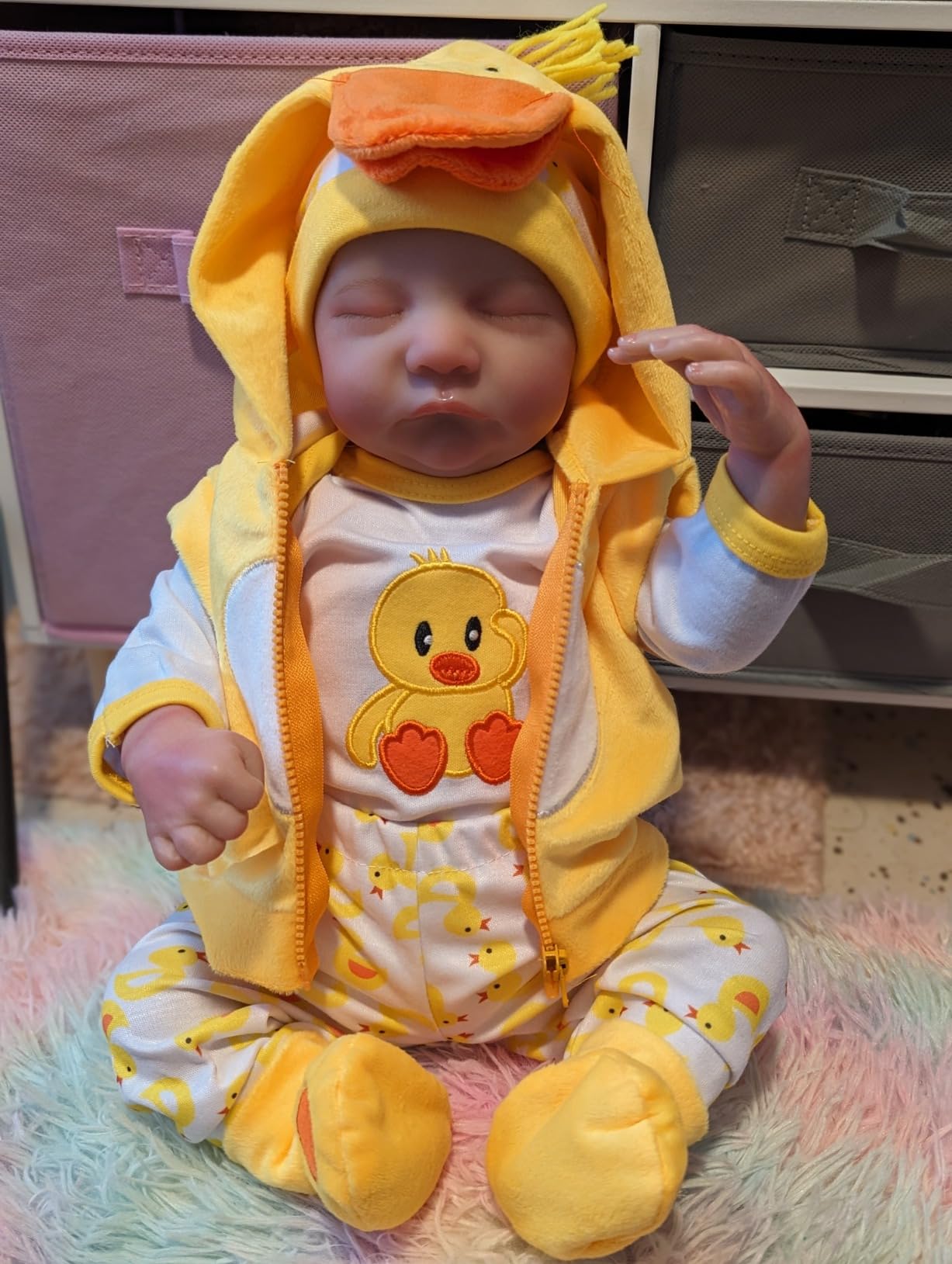 Amazon.com: Reborn Baby Dolls Clothes 18 inch Outfit Accessories Yellow ...