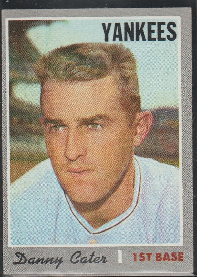Amazon.com: Danny Cater (Baseball Card) 1970 Topps - [Base] #437 ...