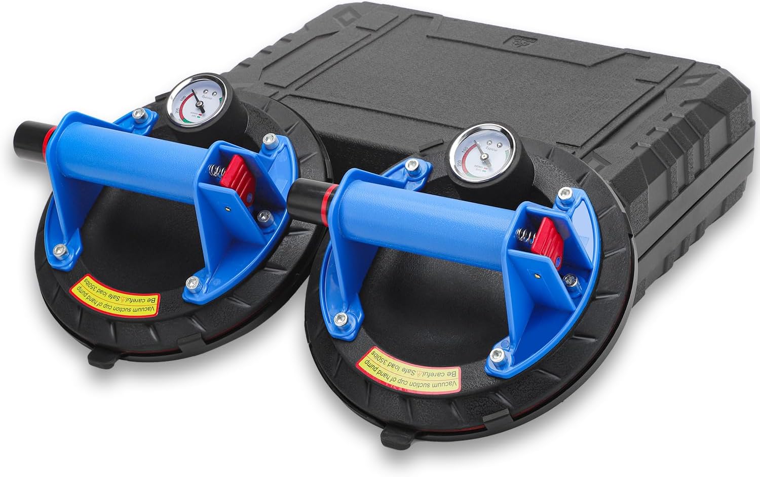 Amazon.com: Hsmihair 8" Vacuum Suction Cups to Lift Large Glass Heavy ...