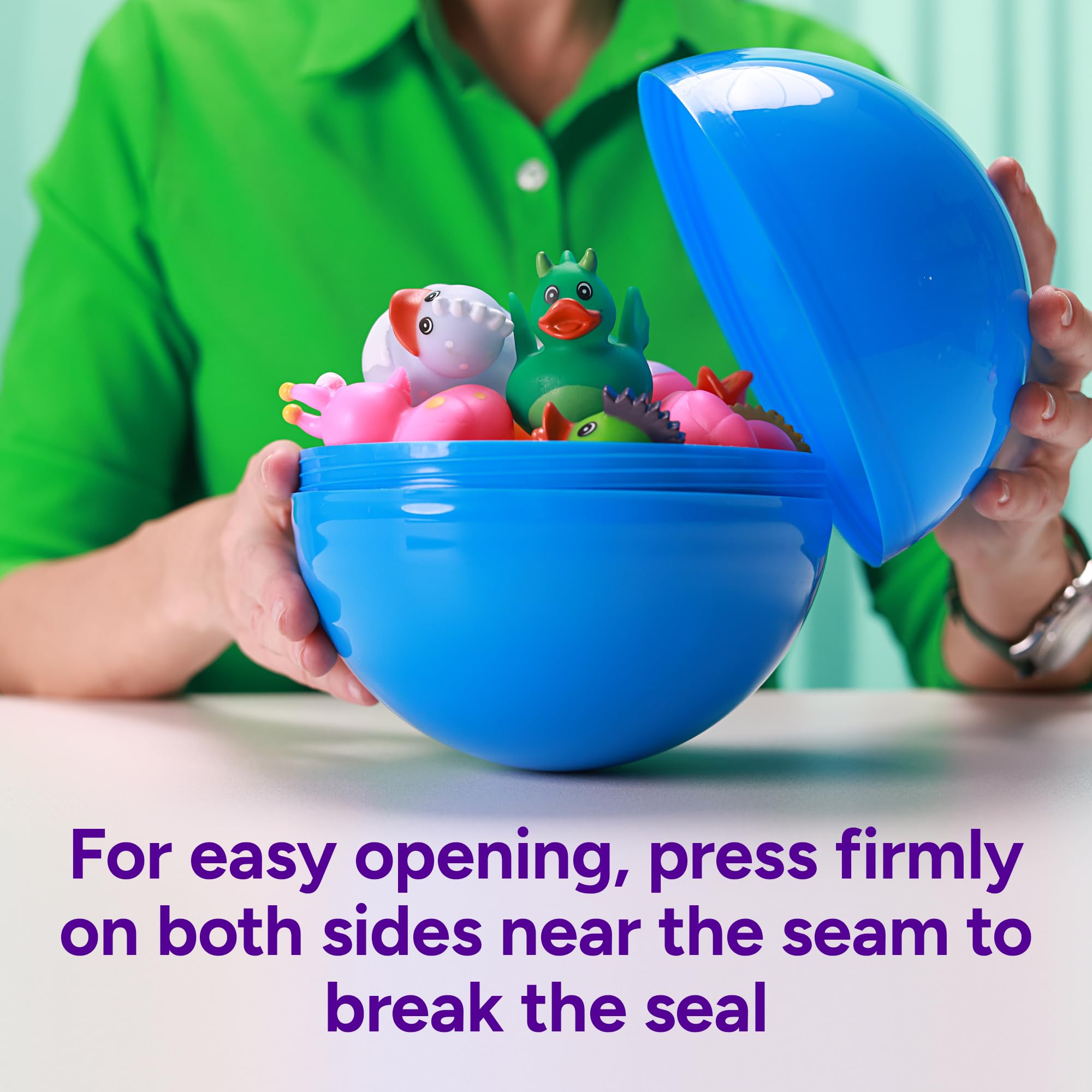 Snapklik.com : Big Claw Machine Capsules Blue Plastic Sphere Large ...