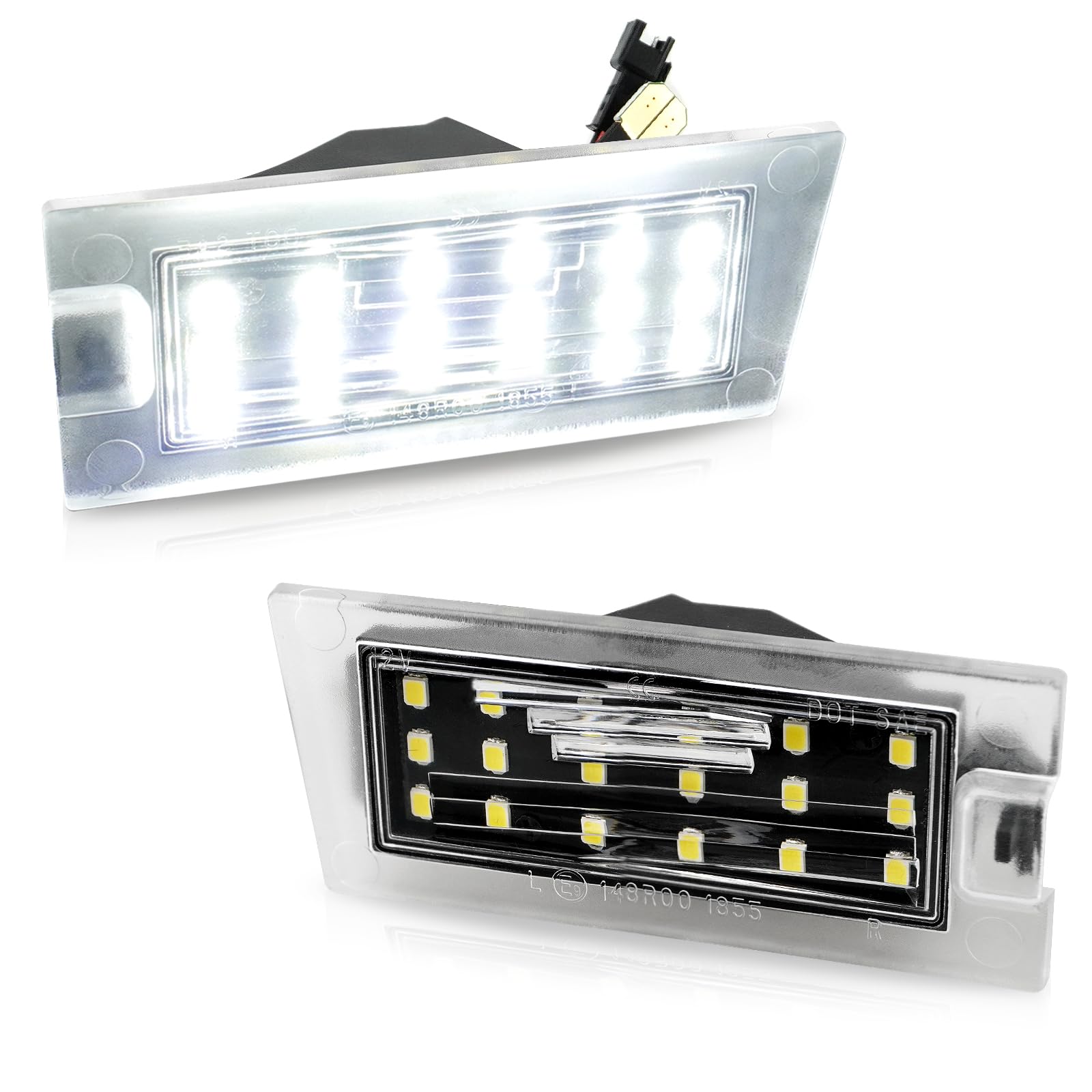 Amazon.com: D-Lumina LED License Plate Light Tag Lamp Assembly for Je ...