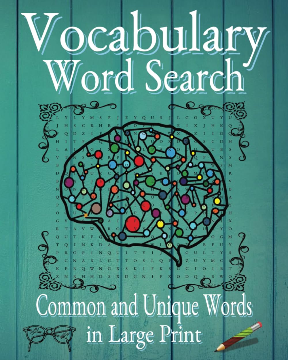 Vocabulary Word Search book: This large print word search book is full ...