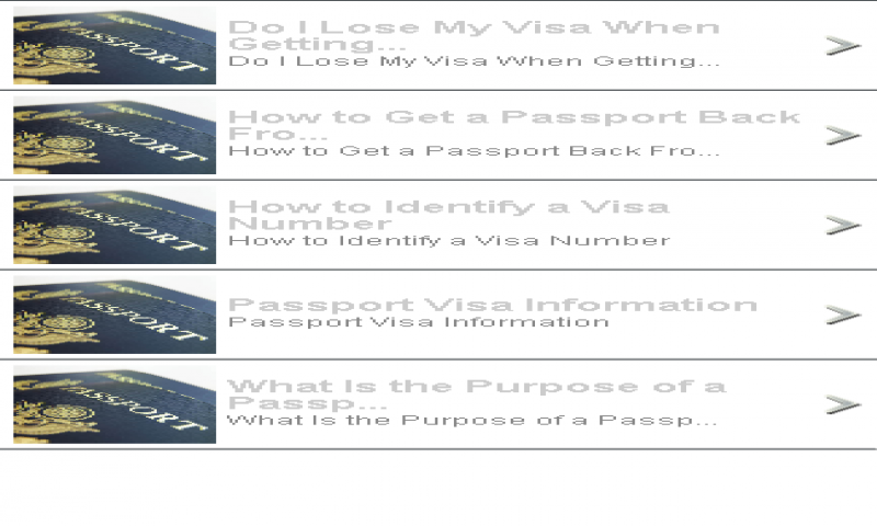 Passport Tips - App on Amazon Appstore