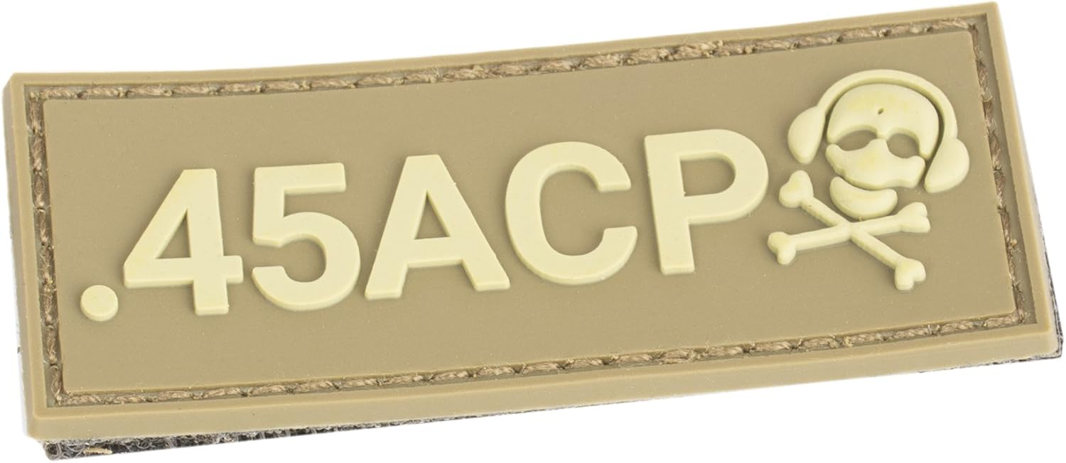 Amazon.com: G-CODE Caliber Patch - TAN on TAN - (.45 ACP) : Sports ...