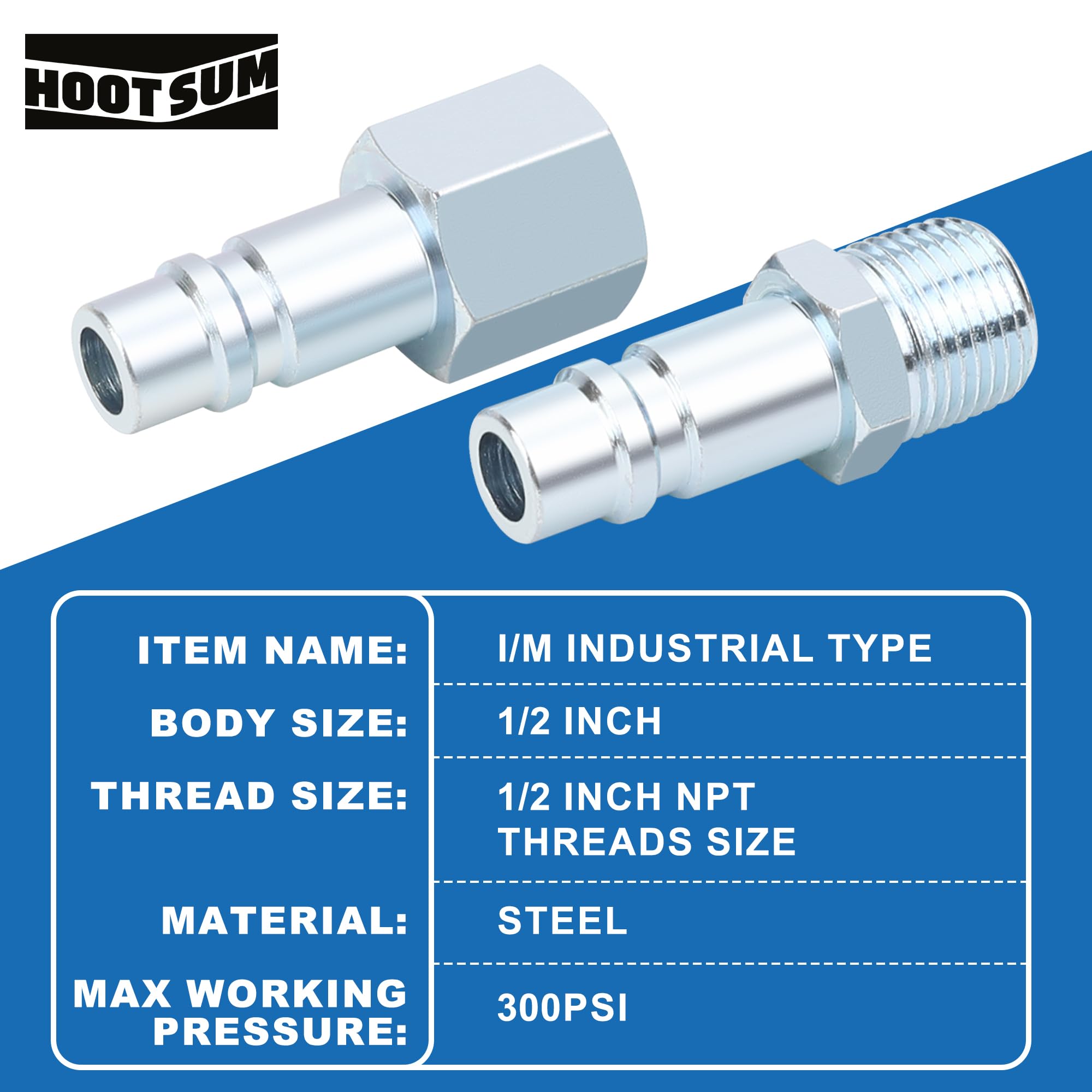 1 2 Air Quick Connect Fittings Pcf Pneumatic Stainless Steel Fittings
