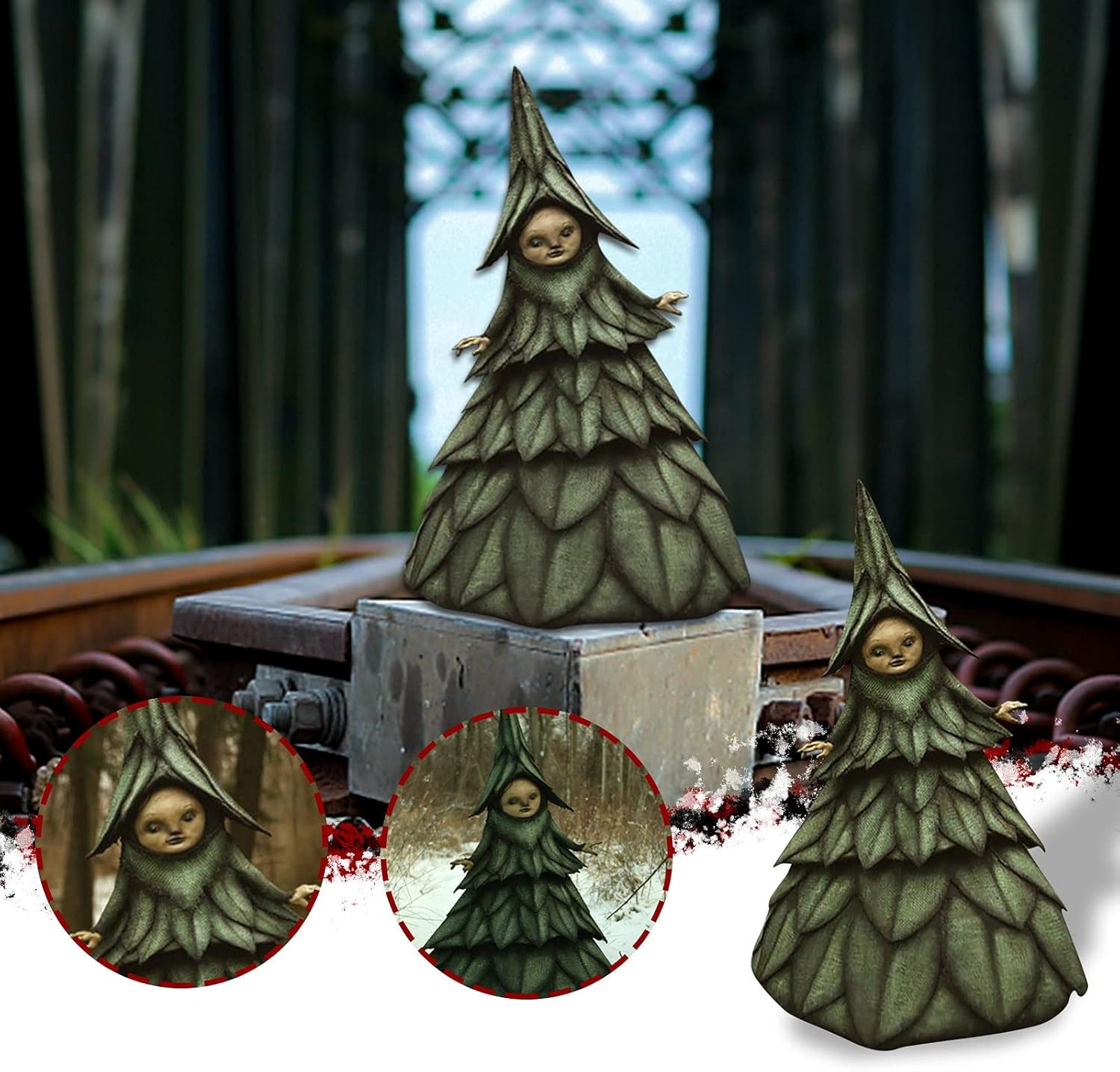 Amazon.com: Wenkiyo Witch Sculptures Home Decor Halloween decor Indoor ...