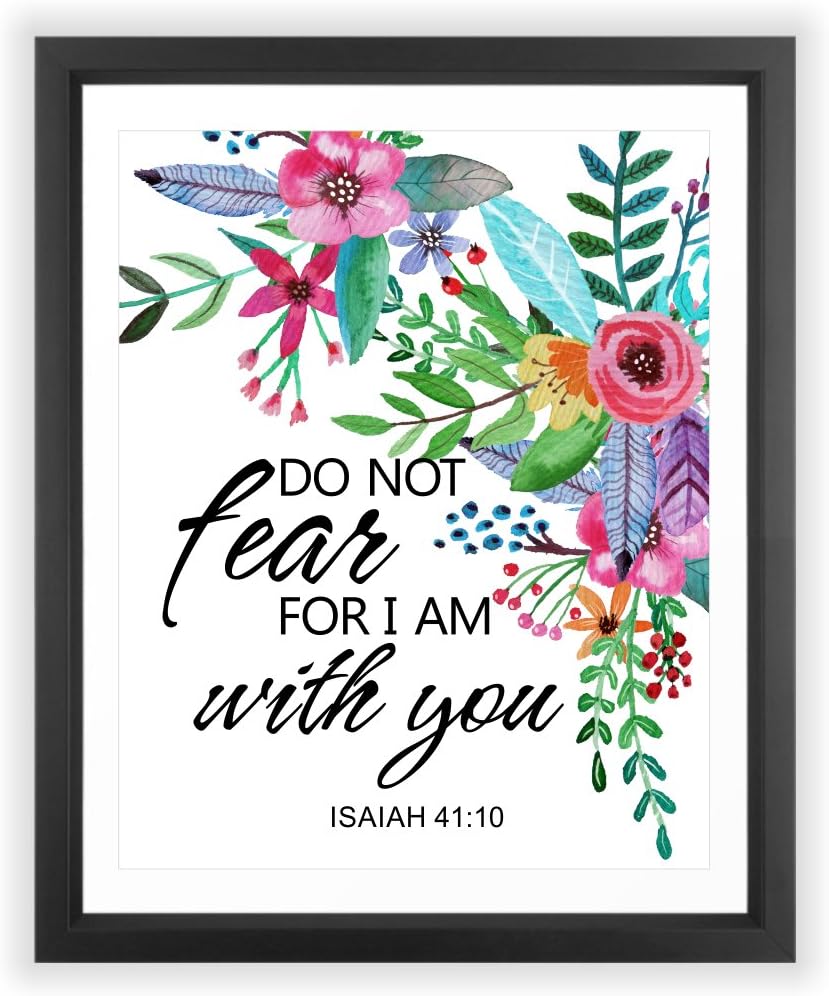 Amazon.com: Eleville 8X10 Unframed Do not fear, for I am with you ...