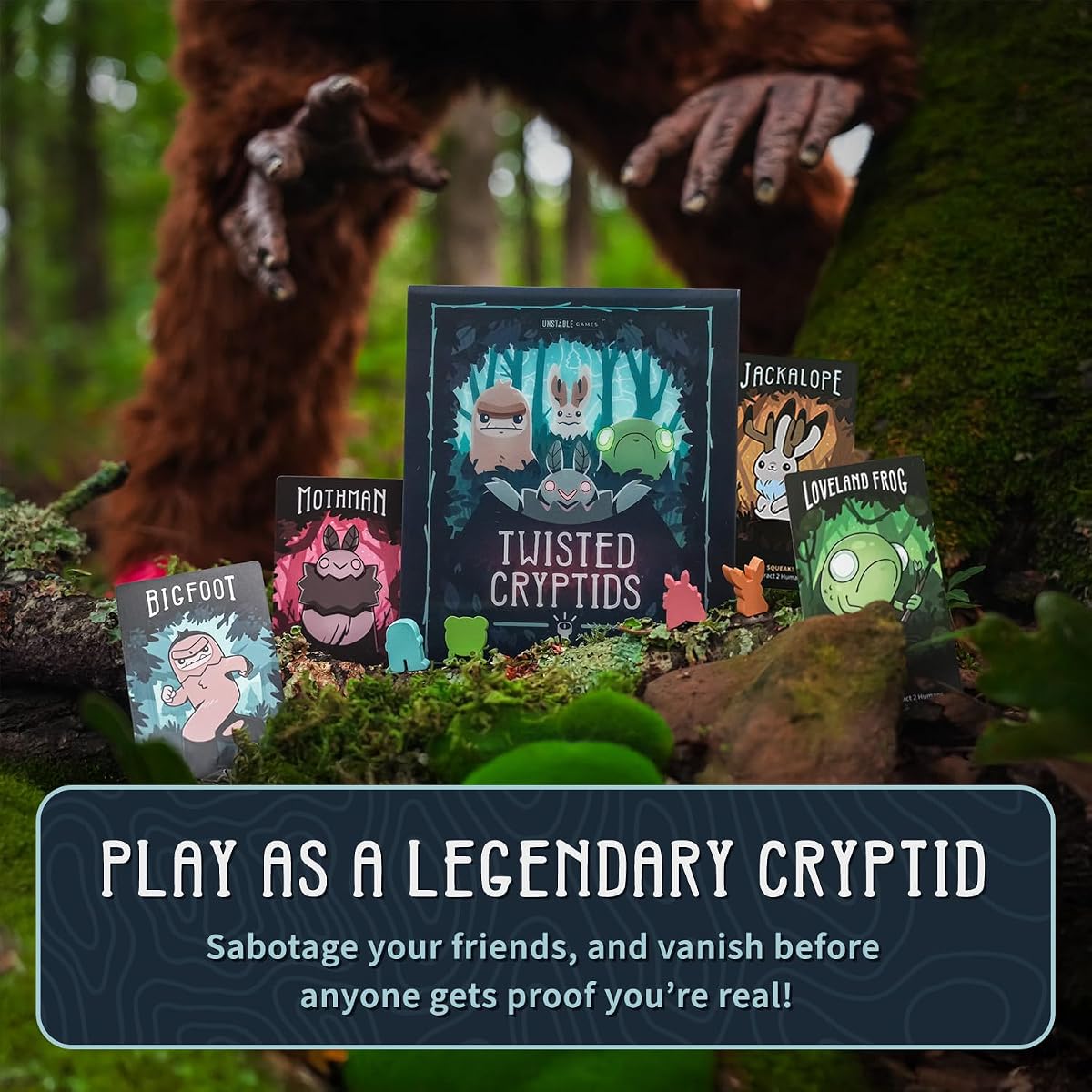 $3/mo - Finance Unstable Games Twisted Cryptids Board Game - Strategy ...