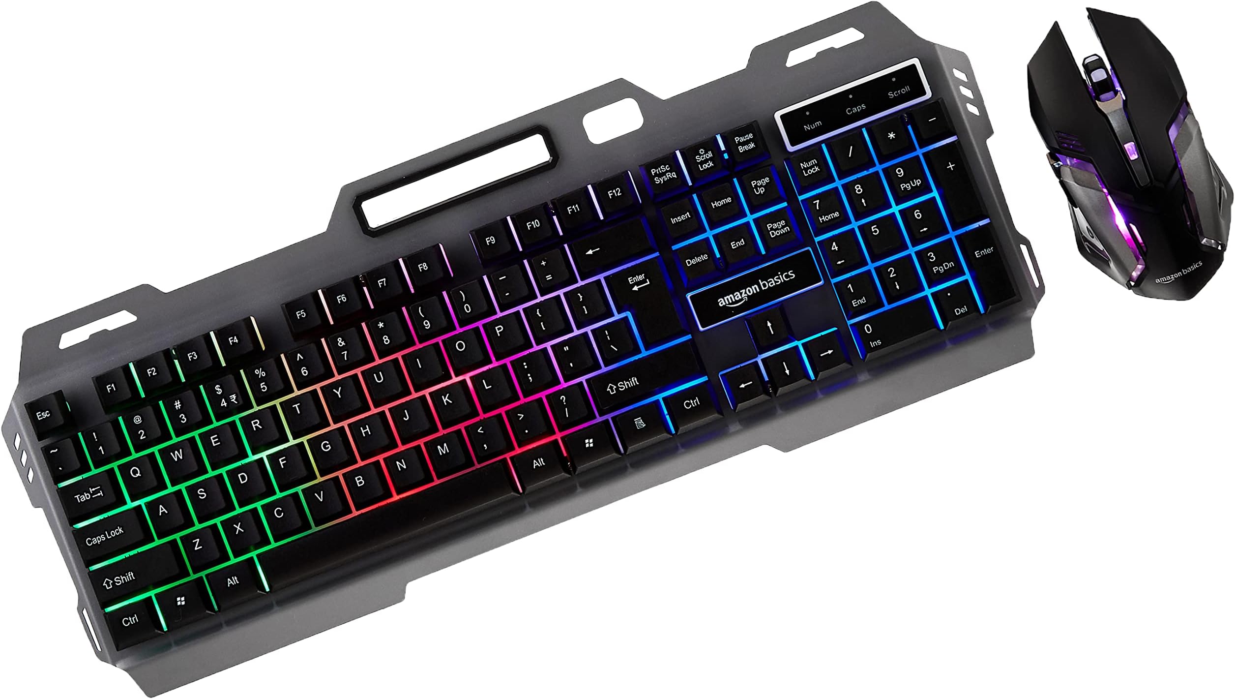 Amazon.in: Buy (Refurbished) Amazon Basics Wired Gaming Keyboard and ...